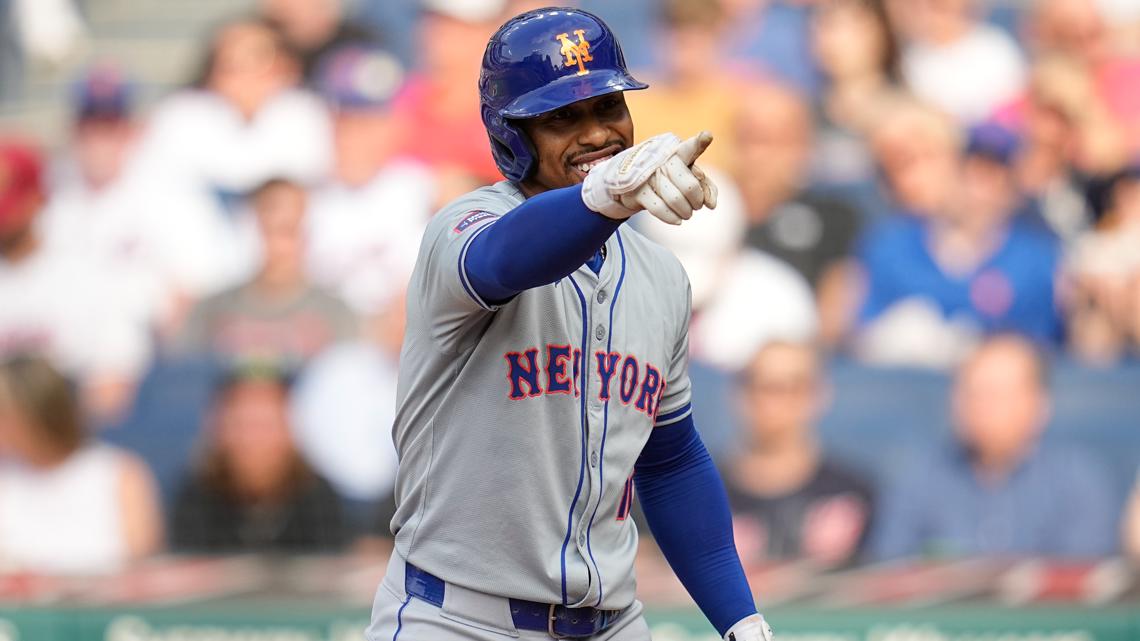 Francisco Lindor goes 0-fer in homecoming against Guardians | wkyc.com