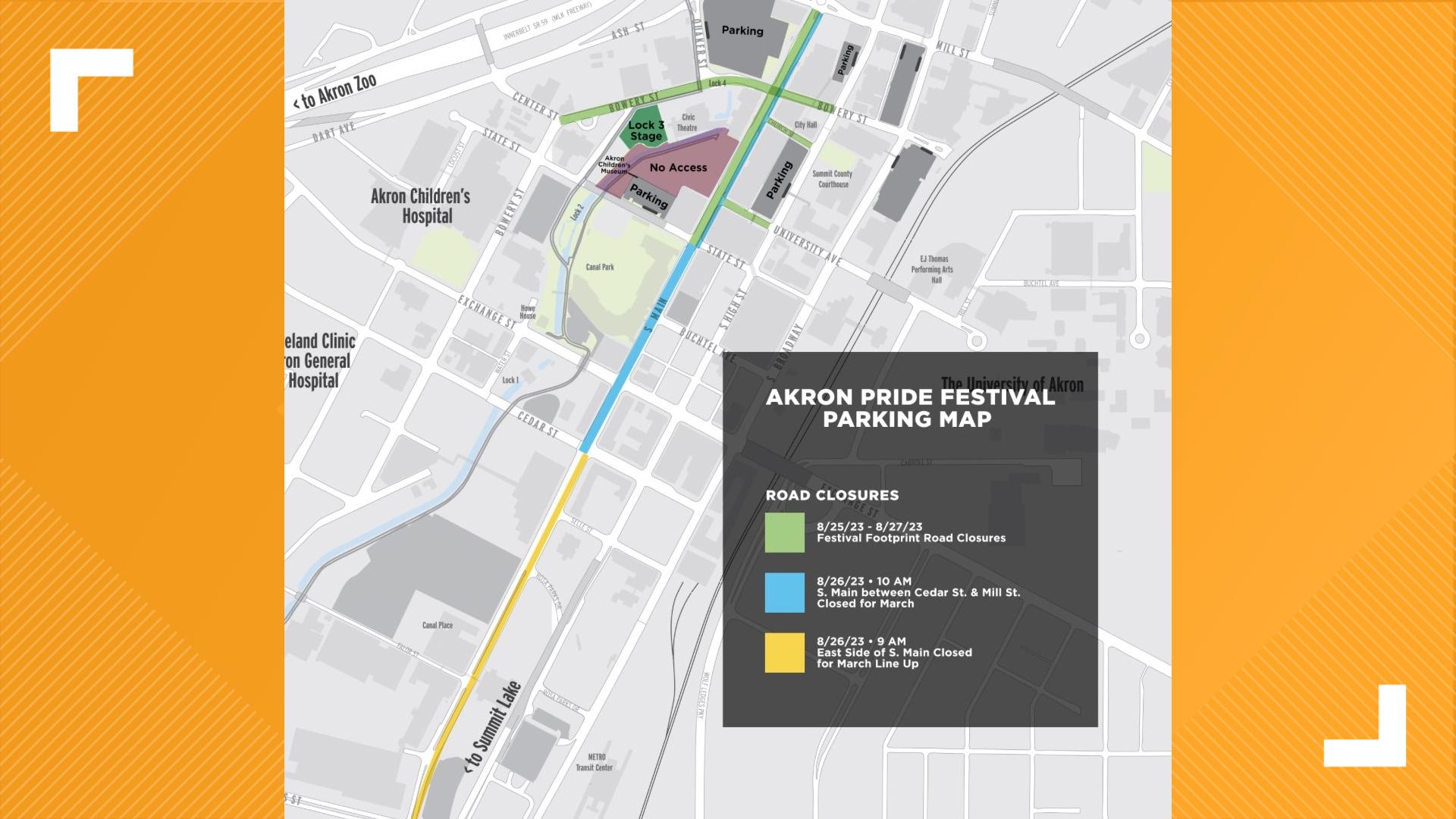 Akron Pride Festival August 24: Event schedule, performers | wkyc.com