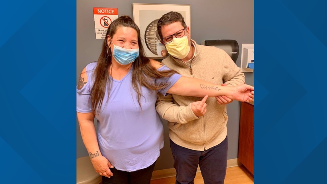 University Hospitals heart patient gets tattoo of doctor's name | wkyc.com