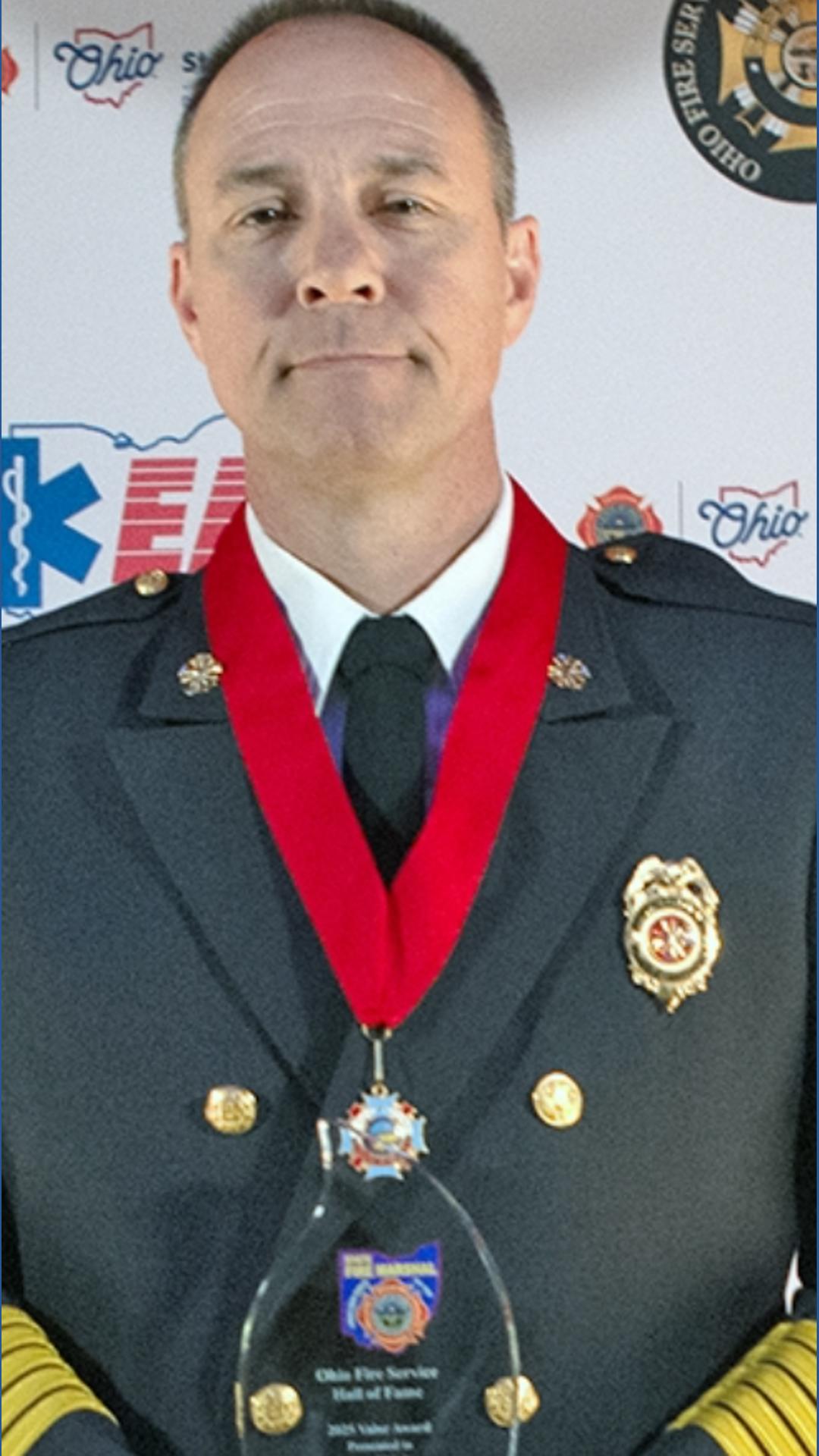 Medina Fire Chief Larry Walters receives state valor award | wkyc.com