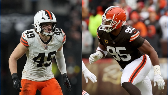 Cleveland Browns’ Myles Garrett, Carson Schwesinger earn NFL defensive ...