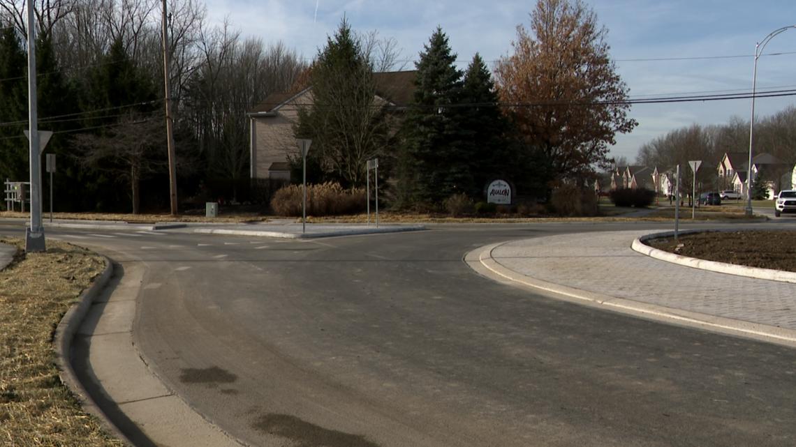 Peanut-shaped roundabout debuts in North Ridgeville | wkyc.com