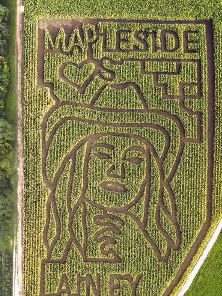 Lainey Wilson Corn Maze at Mapleside Farms in Brunswick | 2025 Fall ...