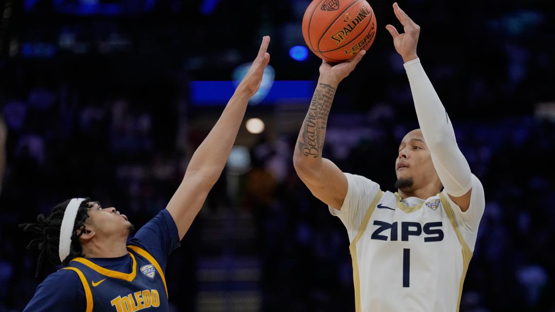 Triple the Madness! Shammah Scott's 3 gives Akron 3rd straight MAC ...