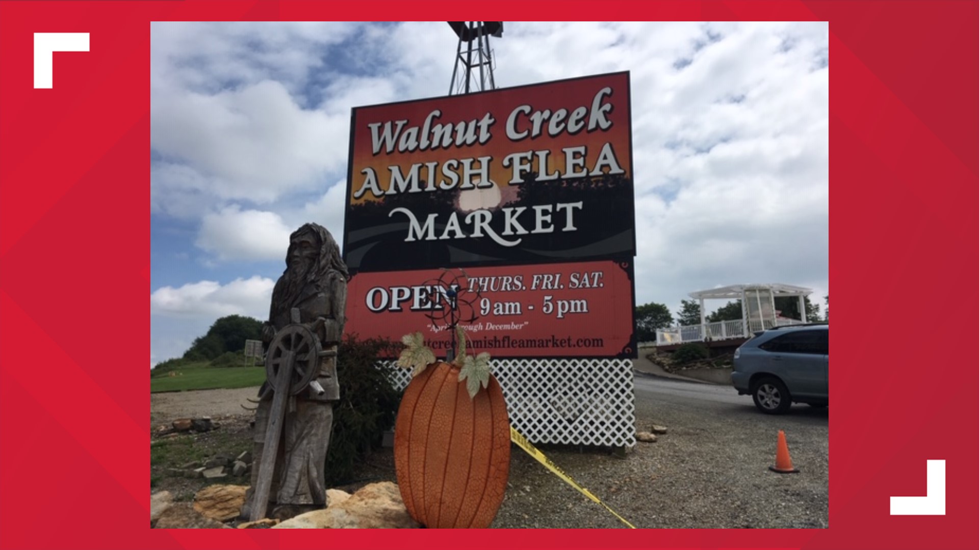 Fire at Walnut Creek Amish Flea Market was caused by lightening | wkyc.com