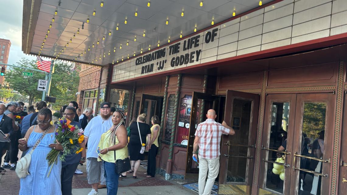 Canton community honors Ryan 'JJ' Godbey at celebration of life | wkyc.com