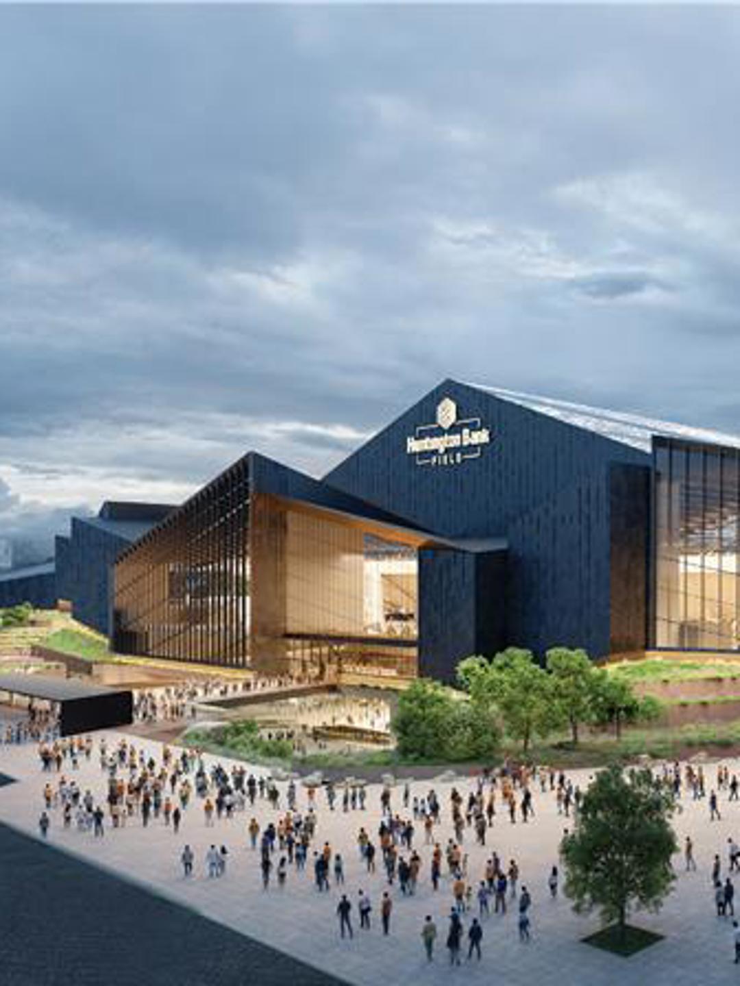 Work begins on new Cleveland Browns stadium in Brook Park | wkyc.com