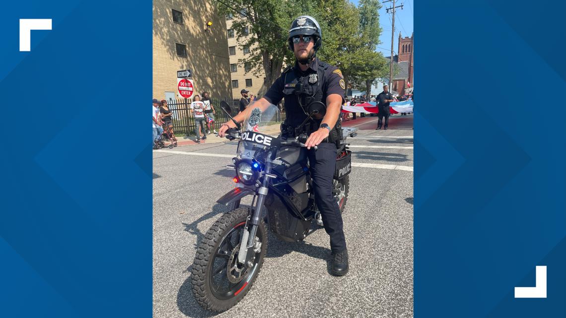 Cleveland police unveil division's first electric vehicle | wkyc.com