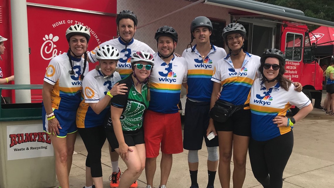 Team WKYC participates in VeloSano 'Bike To Cure' ride, raises ...