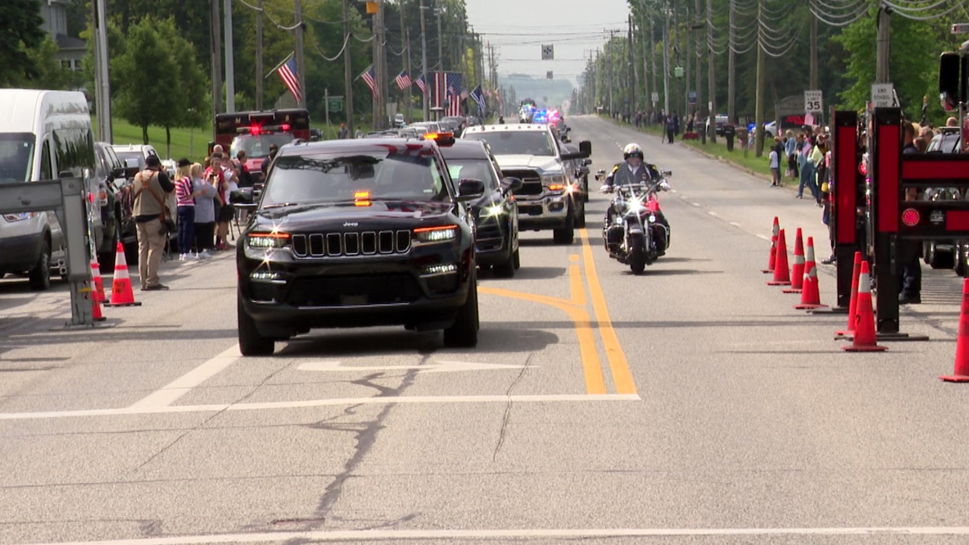 Live coverage of funeral for Euclid police officer Jacob Derbin | wkyc.com