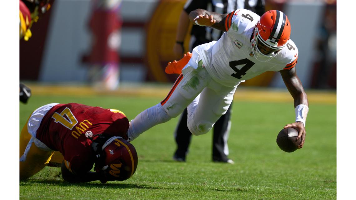 Browns drop to 1-4 with 34-13 loss to Commanders | wkyc.com