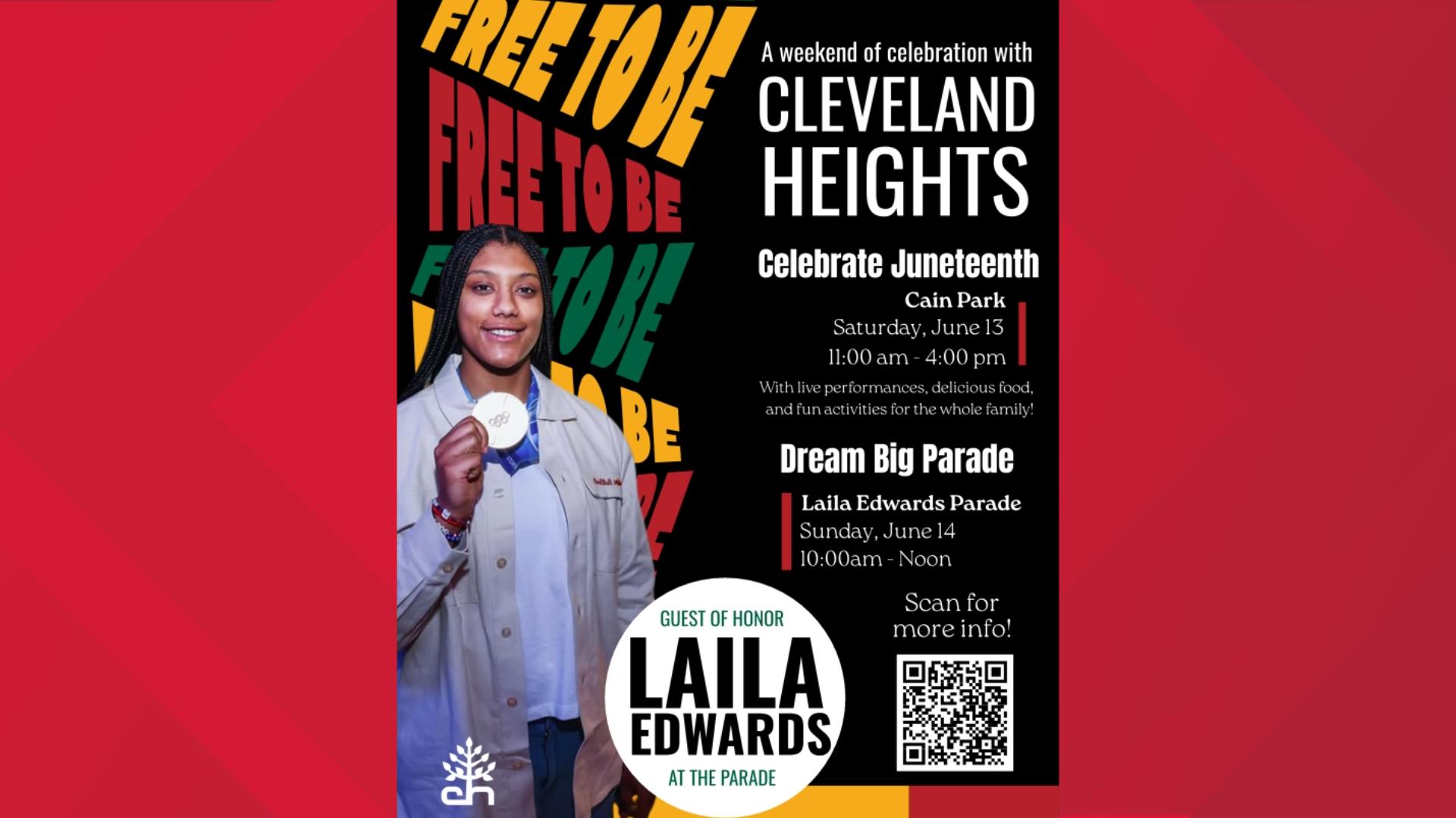 Cuyahoga County proclaims June 14 as Laila Edwards Day, celebrating ...