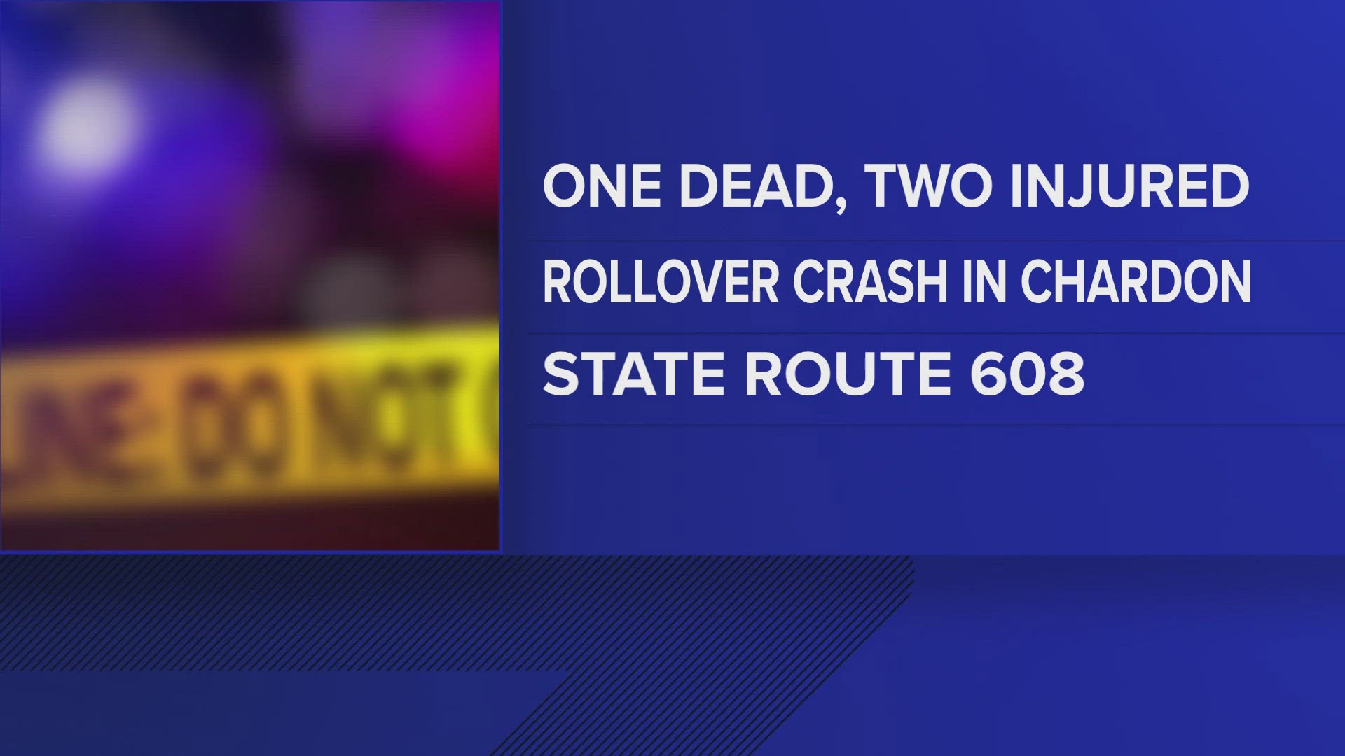 1 dead, 2 injured in Chardon rollover crash at intersection slated for ...
