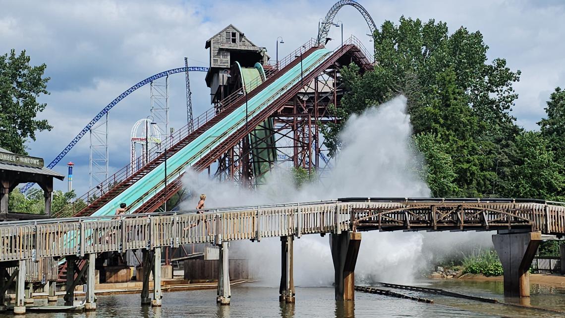 Snake River Falls closed permanently at Cedar Point for expansion ...