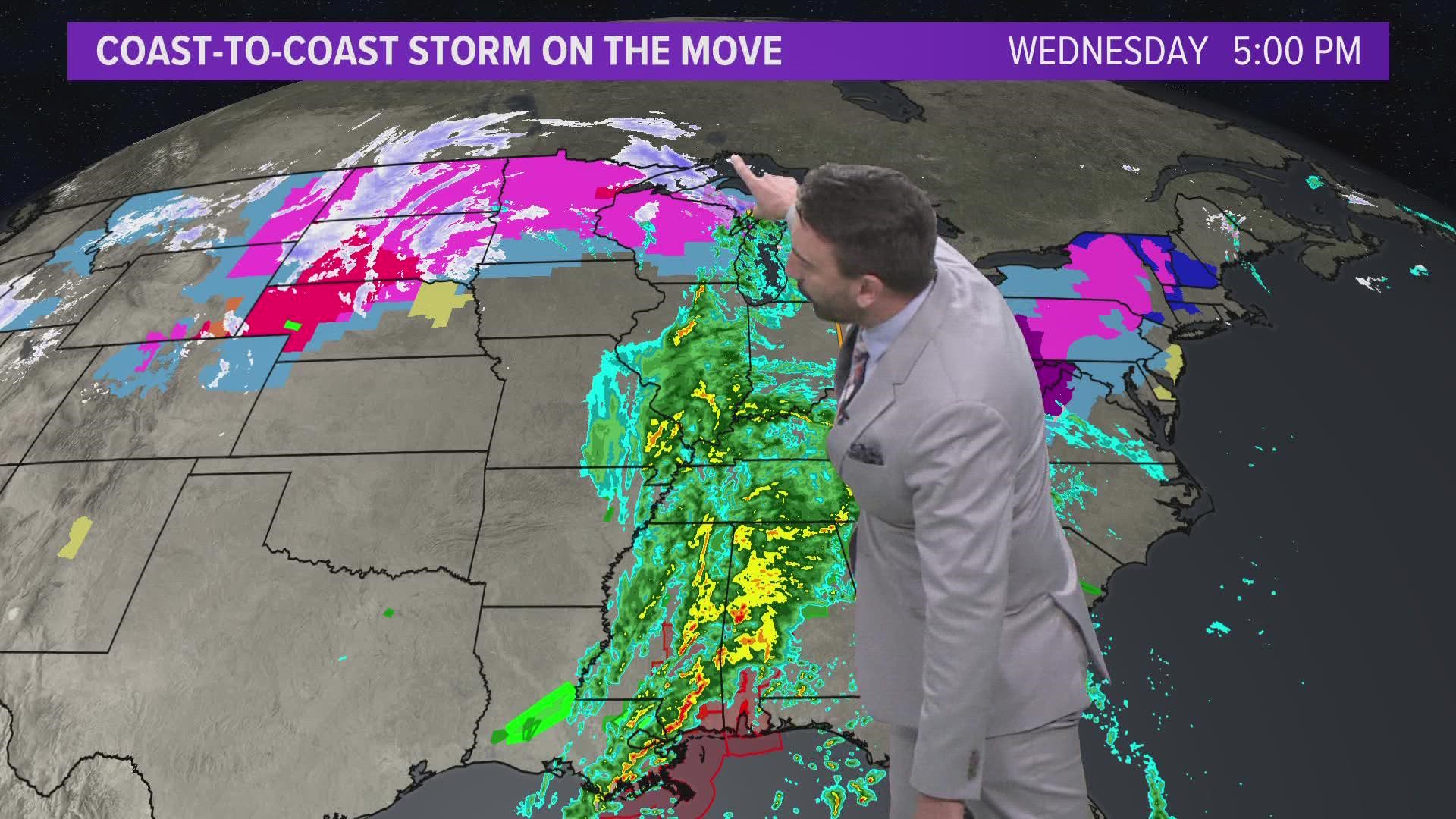 Cleveland weather forecast: Look for soaking rain to move in tonight ...