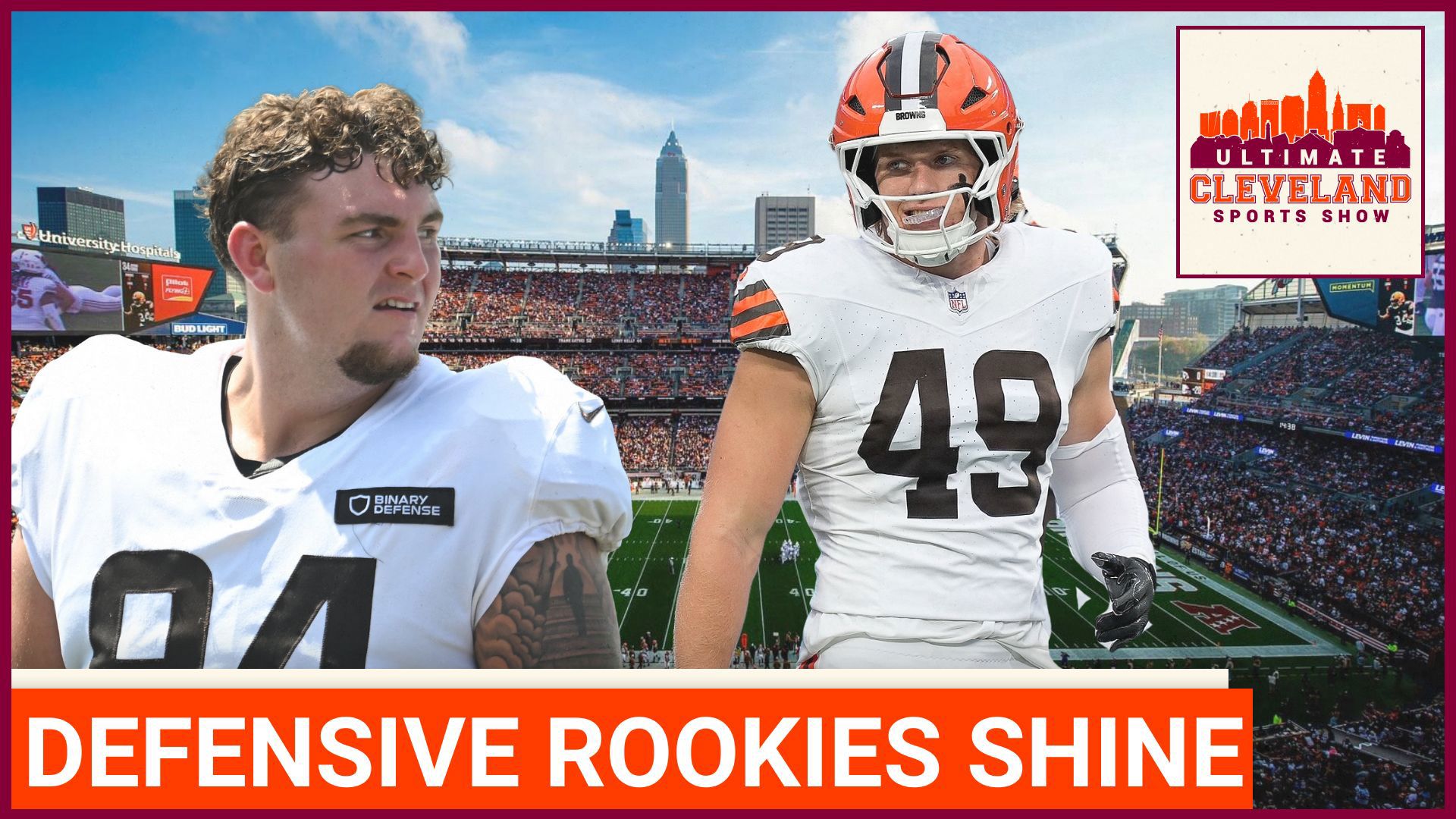 Carson Schwesinger BALLED OUT in his NFL debut vs. Panthers | Mason ...