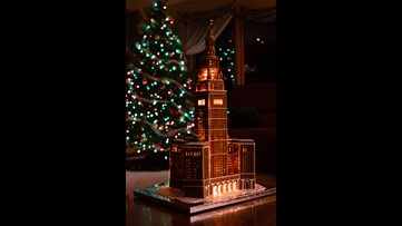 Cleveland resident creates gingerbread Terminal Tower | wkyc.com