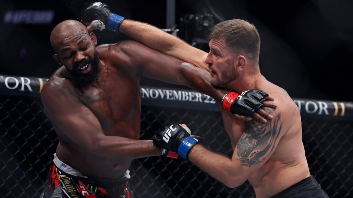 Jon Jones defeats Stipe Miocic for UFC heavyweight championship | wkyc.com