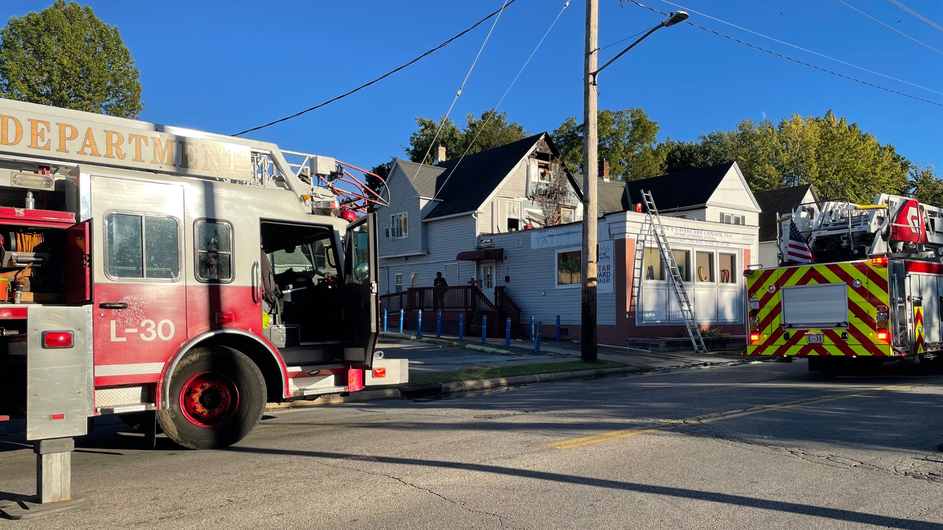 No injuries after contractor starts fire at Cleveland daycare | wkyc.com