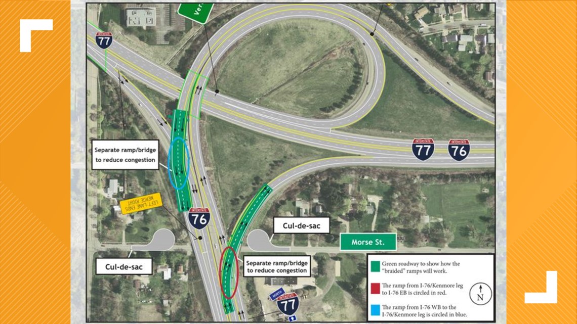 Kenmore Leg construction project plan from ODOT in Akron | wkyc.com
