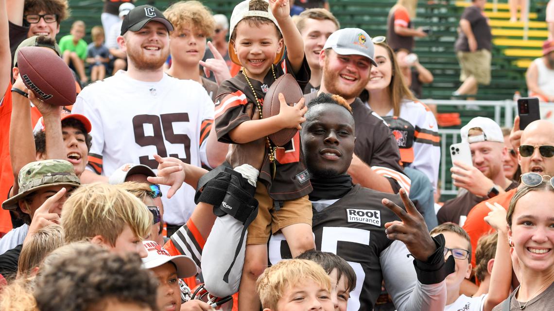 Cleveland Browns to host 8 open practices during 2025 training camp ...