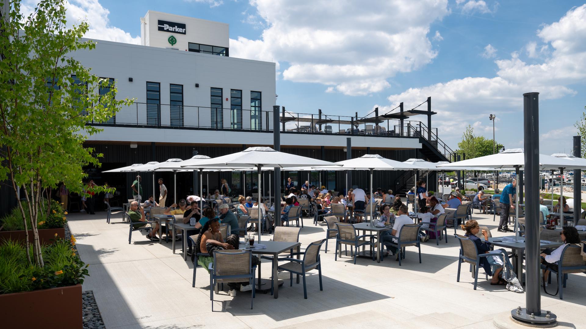 PHOTOS | Patrick S. Parker Community Sailing Center with The Galley ...