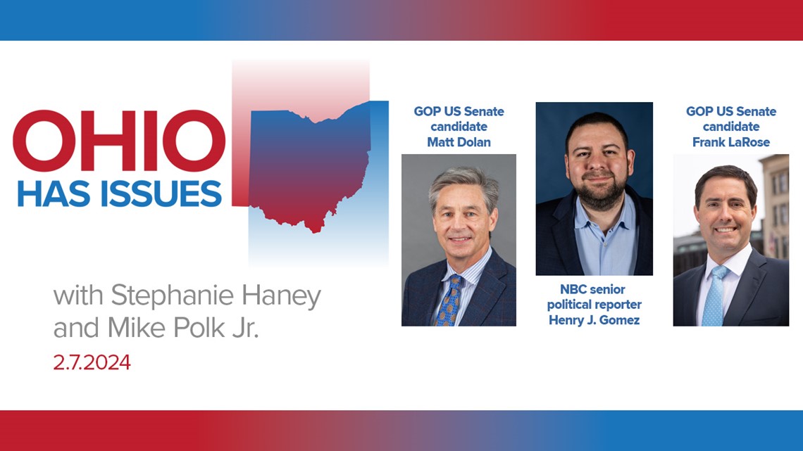 Matt Dolan, Frank LaRose on abortion, Bernie Moreno lawsuit; Henry J ...