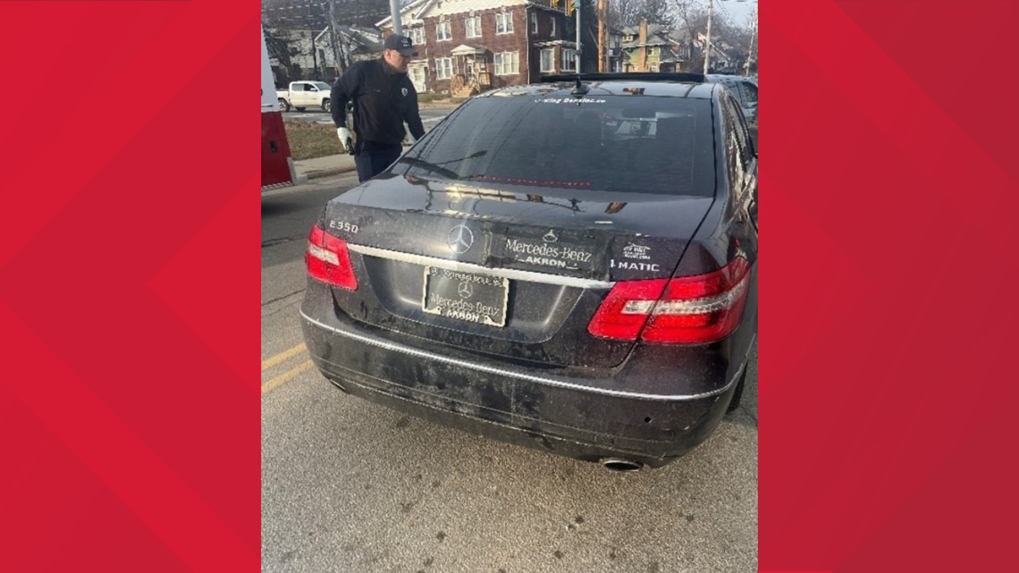 Akron Police searching for Mercedes E350 sedan | wkyc.com