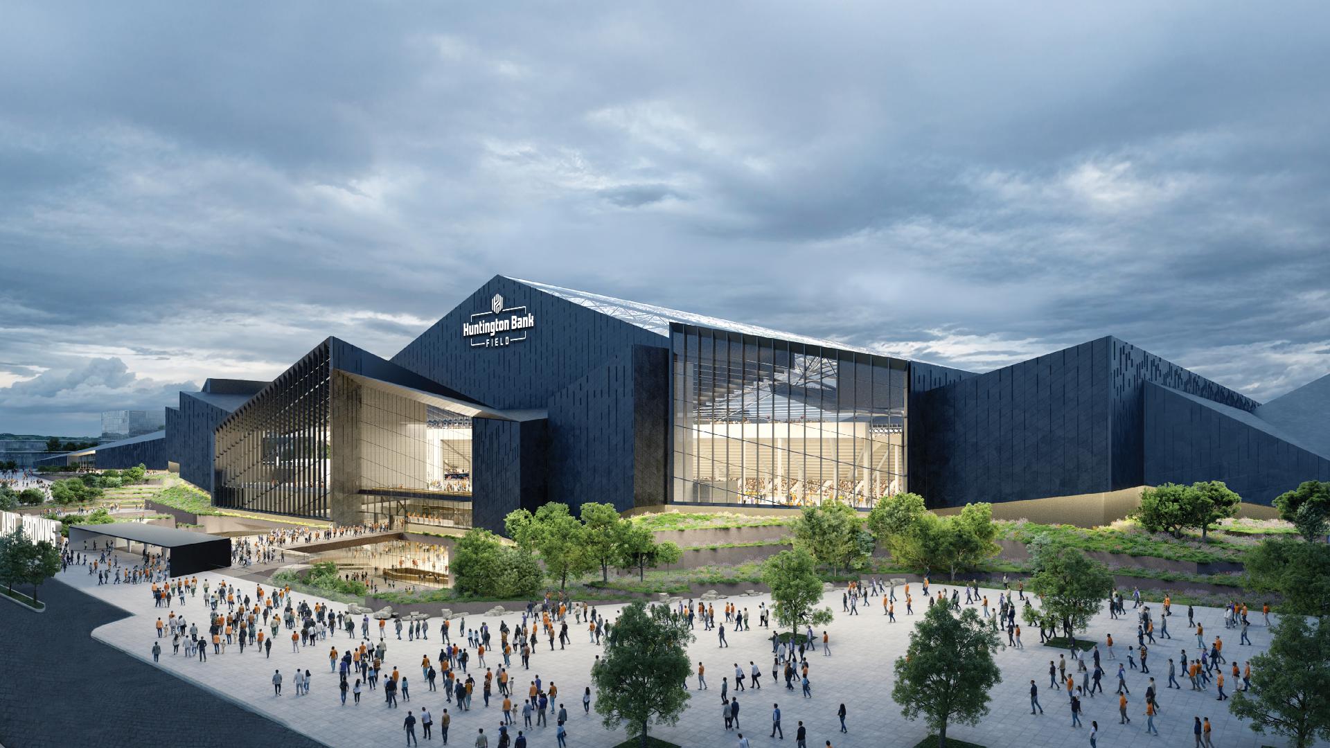 New Renderings Of Cleveland Browns Stadium In Brook Park Released As