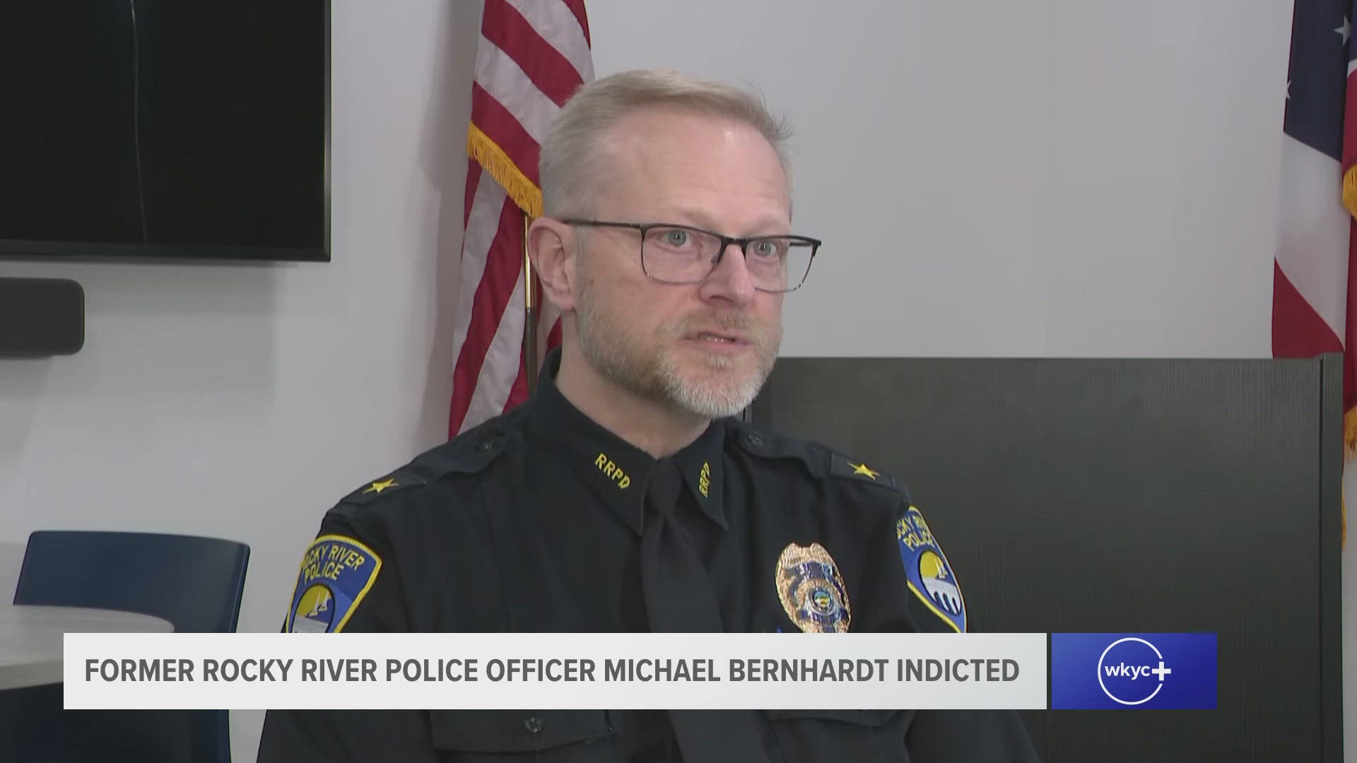 Officials hold press conference following indictment of former Rocky River police officer ...