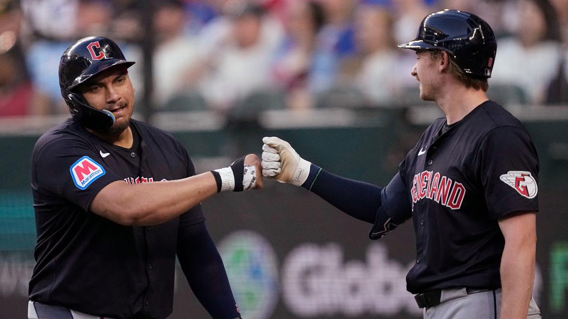 Naylor brothers lead Guardians to 7-4 win over Rangers | wkyc.com