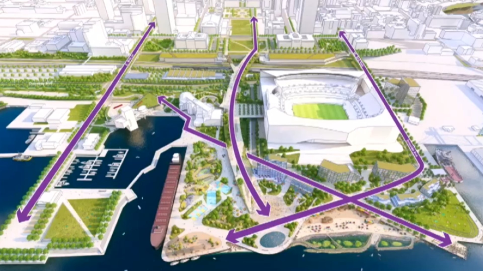 Cleveland North Coast Master Plan '60% draft' revealed | wkyc.com