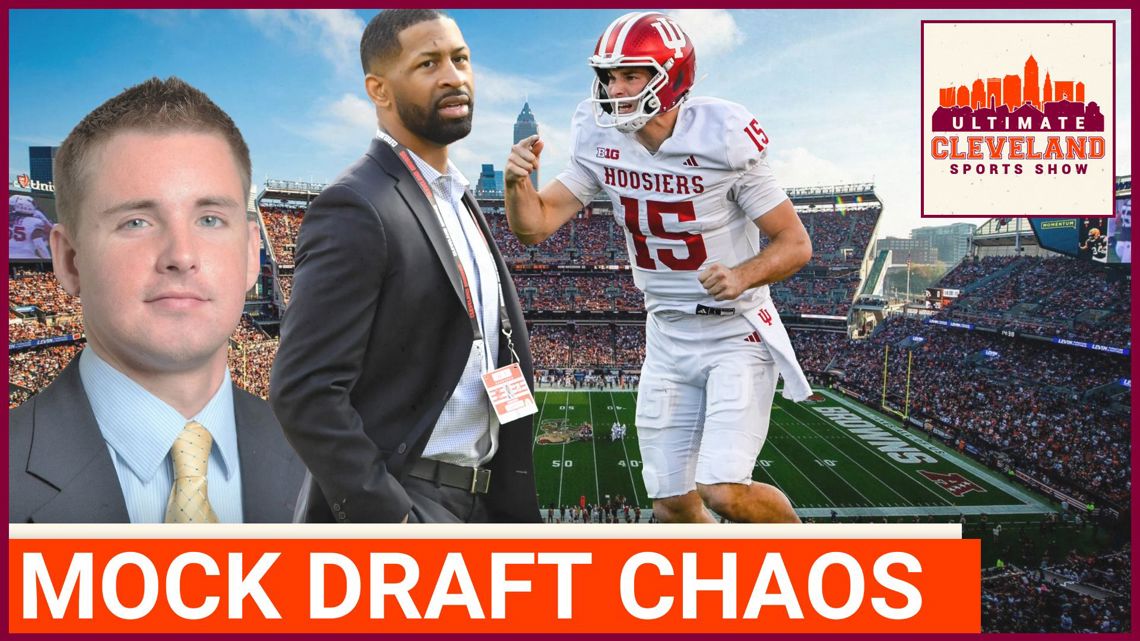 Dane Brugler Mock Draft 1.0: Browns trade up to the #1 pick and take Indiana QB Fernando Mendoza ...