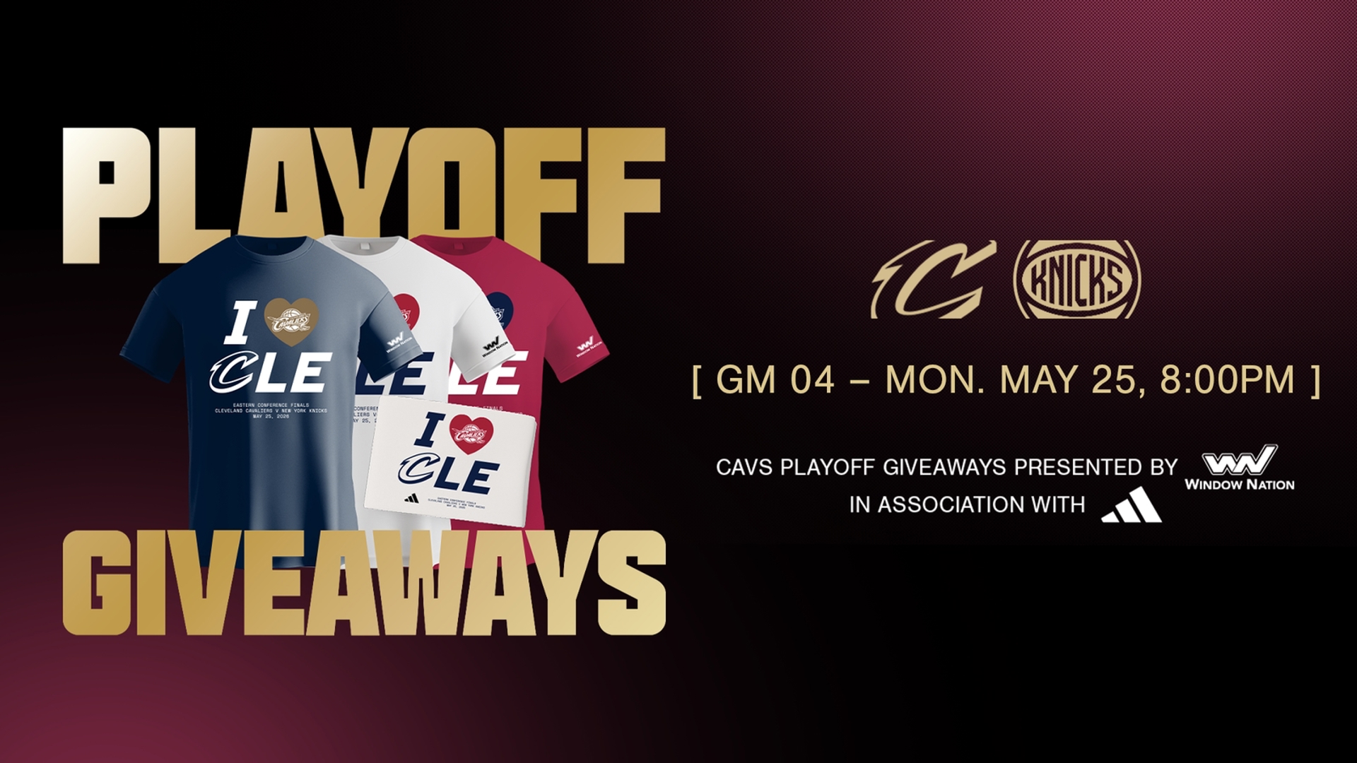 Cleveland Cavaliers 2026 NBA Playoffs fan guide: Schedule, giveaways ...