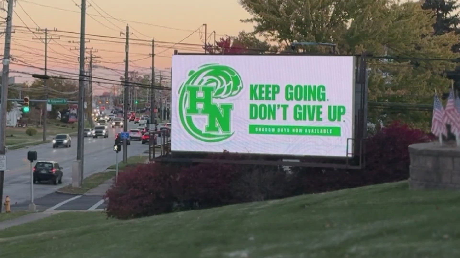 Holy Name High School in Parma Heights inspires with billboards ...