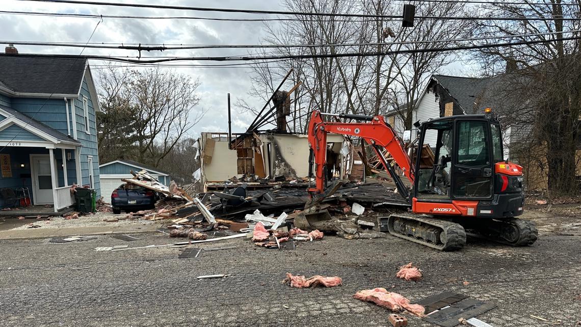 House explodes on Belleview Avenue in Barberton | wkyc.com