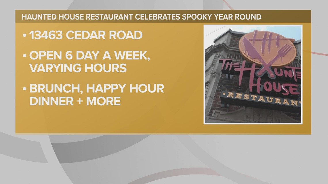 Haunted House Restaurant in Cleveland Heights ready for Halloween ...