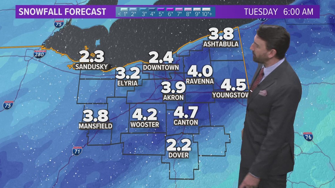 Cleveland weather forecast: A snowy Sunday | wkyc.com