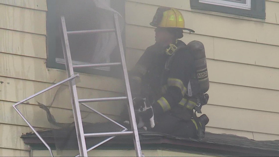 East Cleveland: Wind and downed power lines cause fire to spread to 4 ...