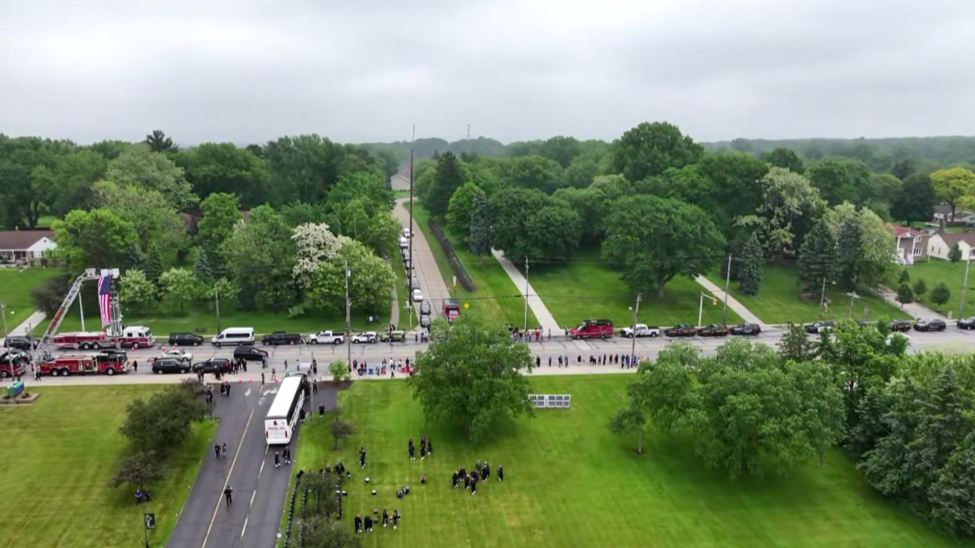 Live coverage of funeral for Euclid police officer Jacob Derbin | wkyc.com