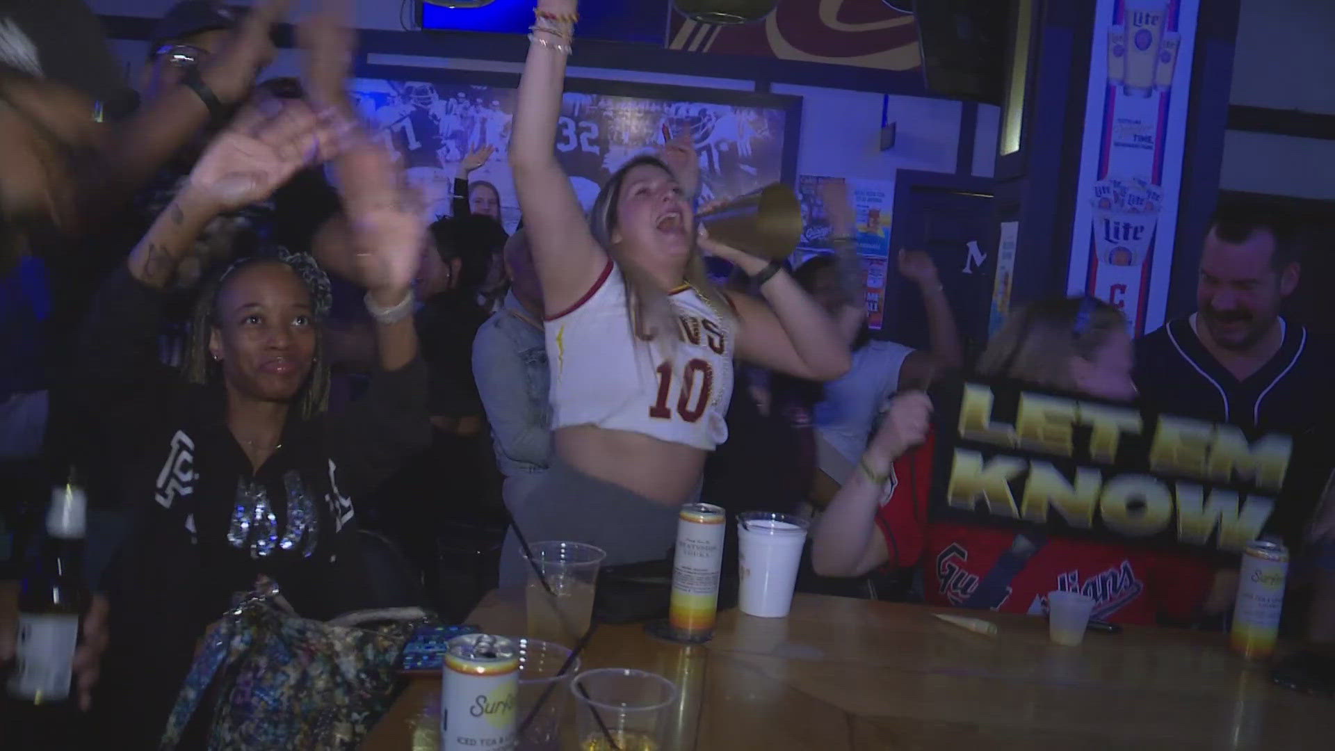 Cleveland Cavaliers fans celebrate dominant playoff sweep over Miami ...