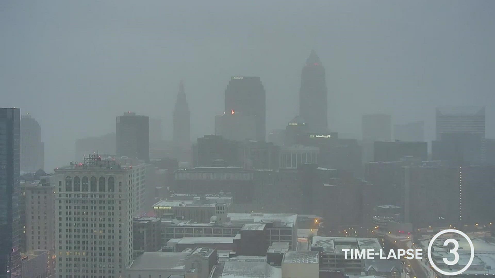 Friday Cleveland weather time-lapse for February 18, 2022 | wkyc.com