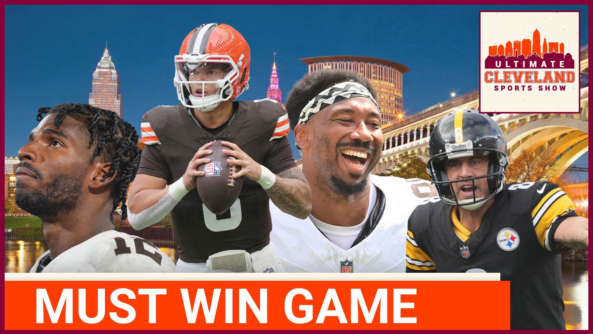 Dillon Gabriel vs. the Steelers' defense, Myles Garrett vs. Aaron ...