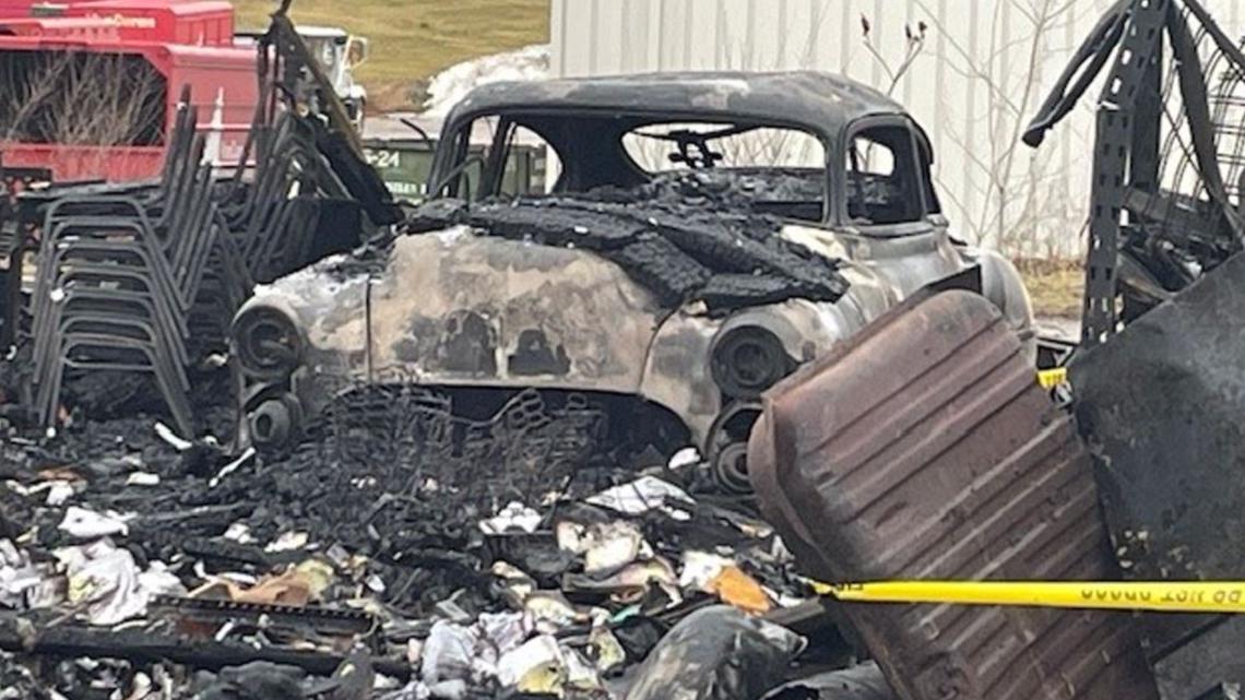 Fire at L & S storage facility in Geauga County: See photos | wkyc.com