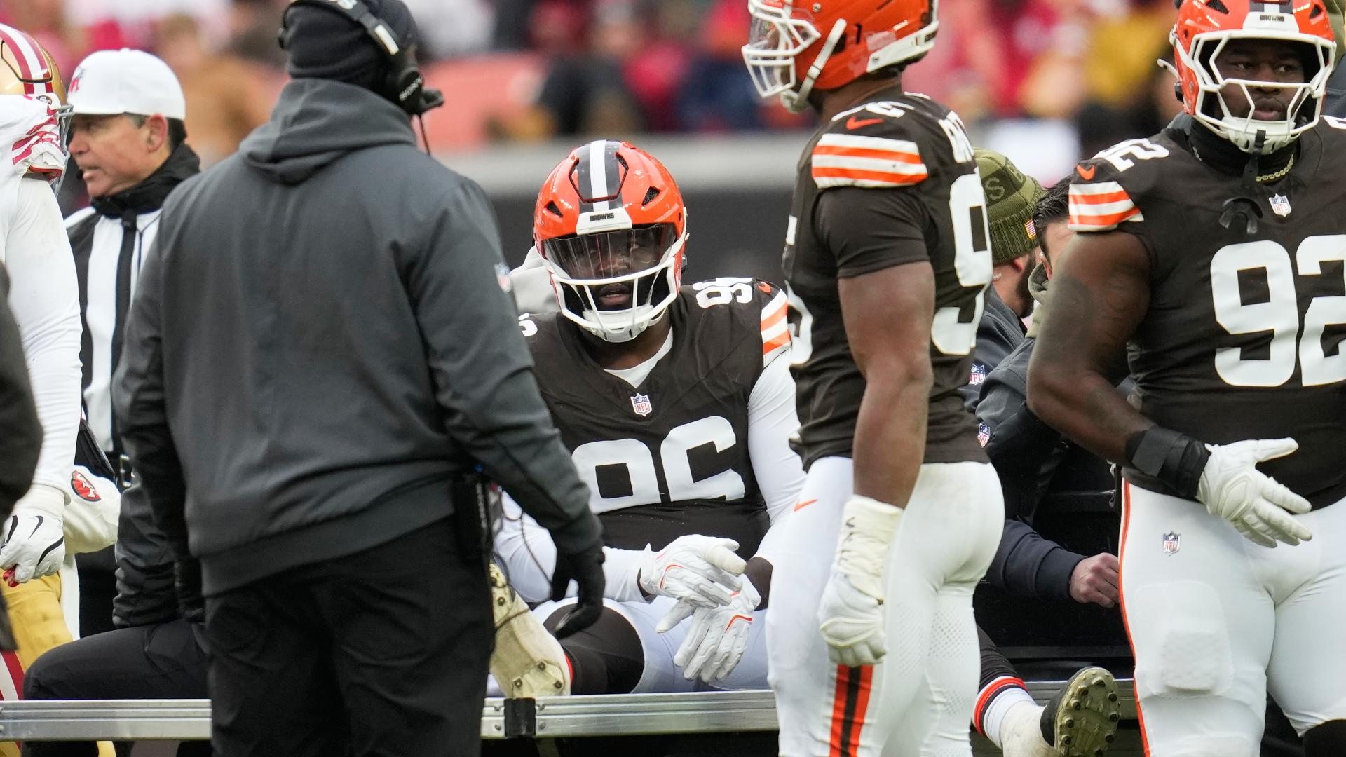Cleveland Browns' Maliek Collins to miss rest of season with quad ...