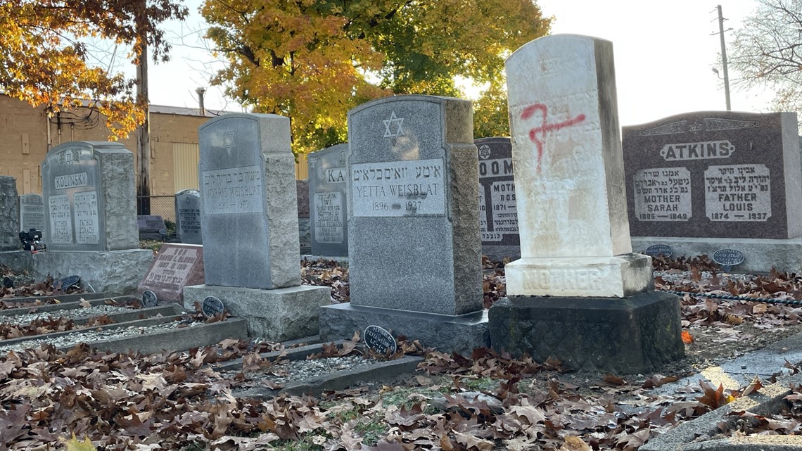 Chesed Shel Emeth Cemetery vandalized | wkyc.com