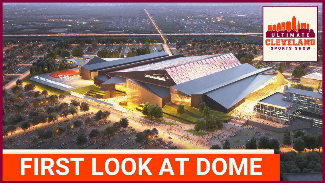 The RENDERINGS of the new Cleveland Browns Stadium/Dome in Brook Park ...