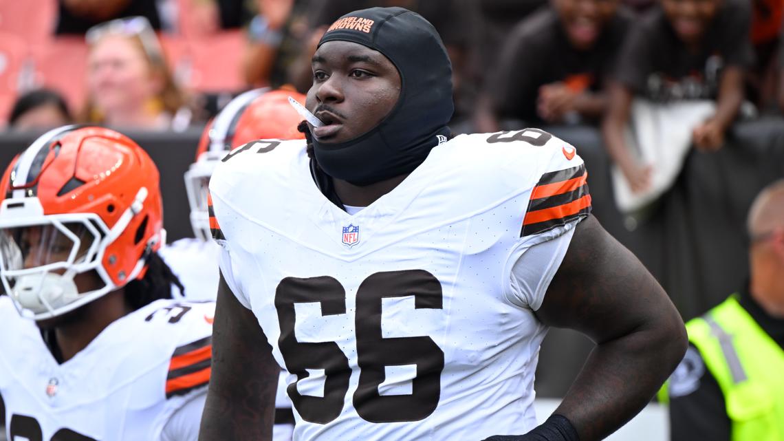 James Hudson III to start at LT for Browns in season opener | wkyc.com