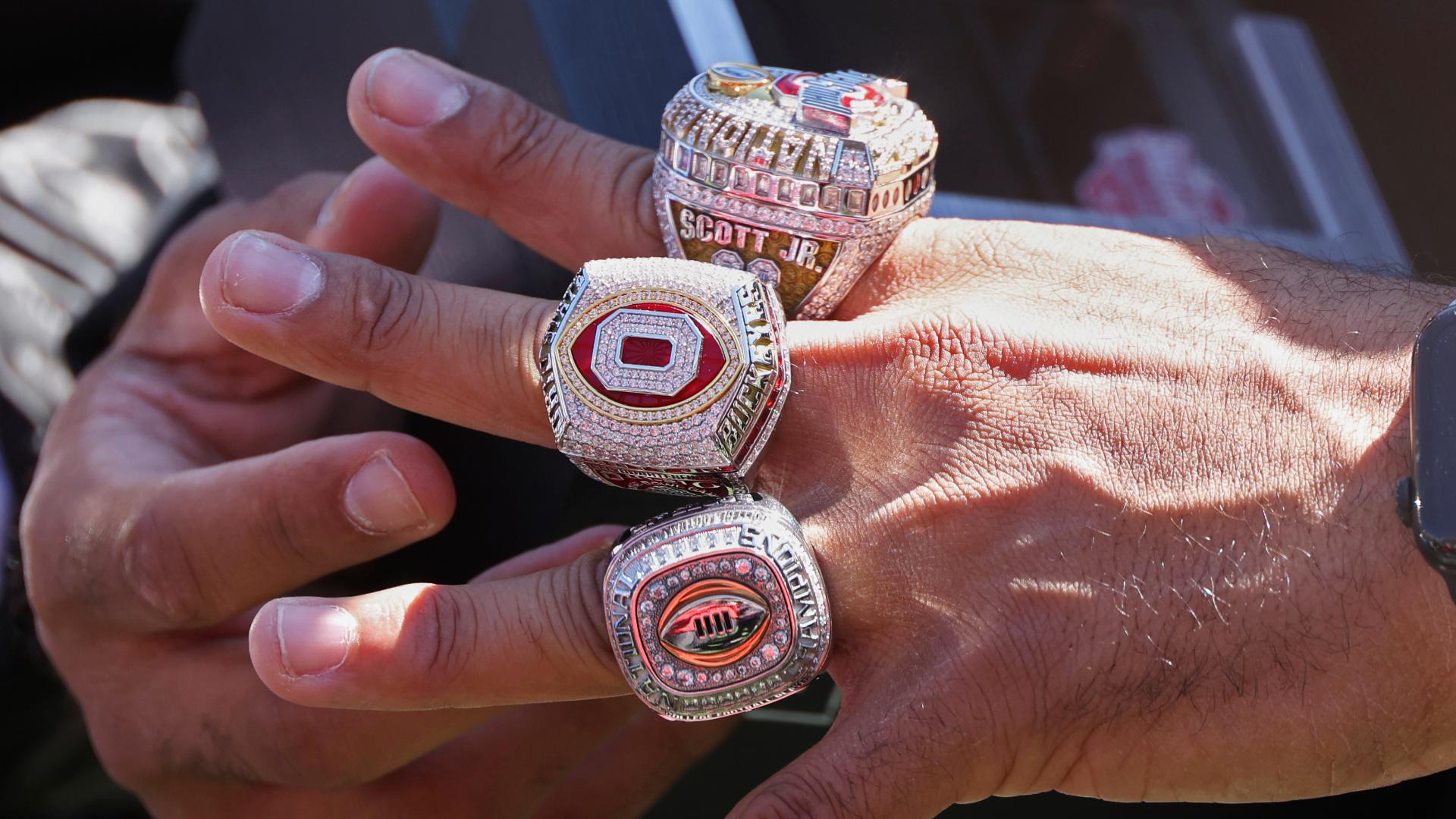 Ohio State celebrates national title with ring ceremony at spring game ...
