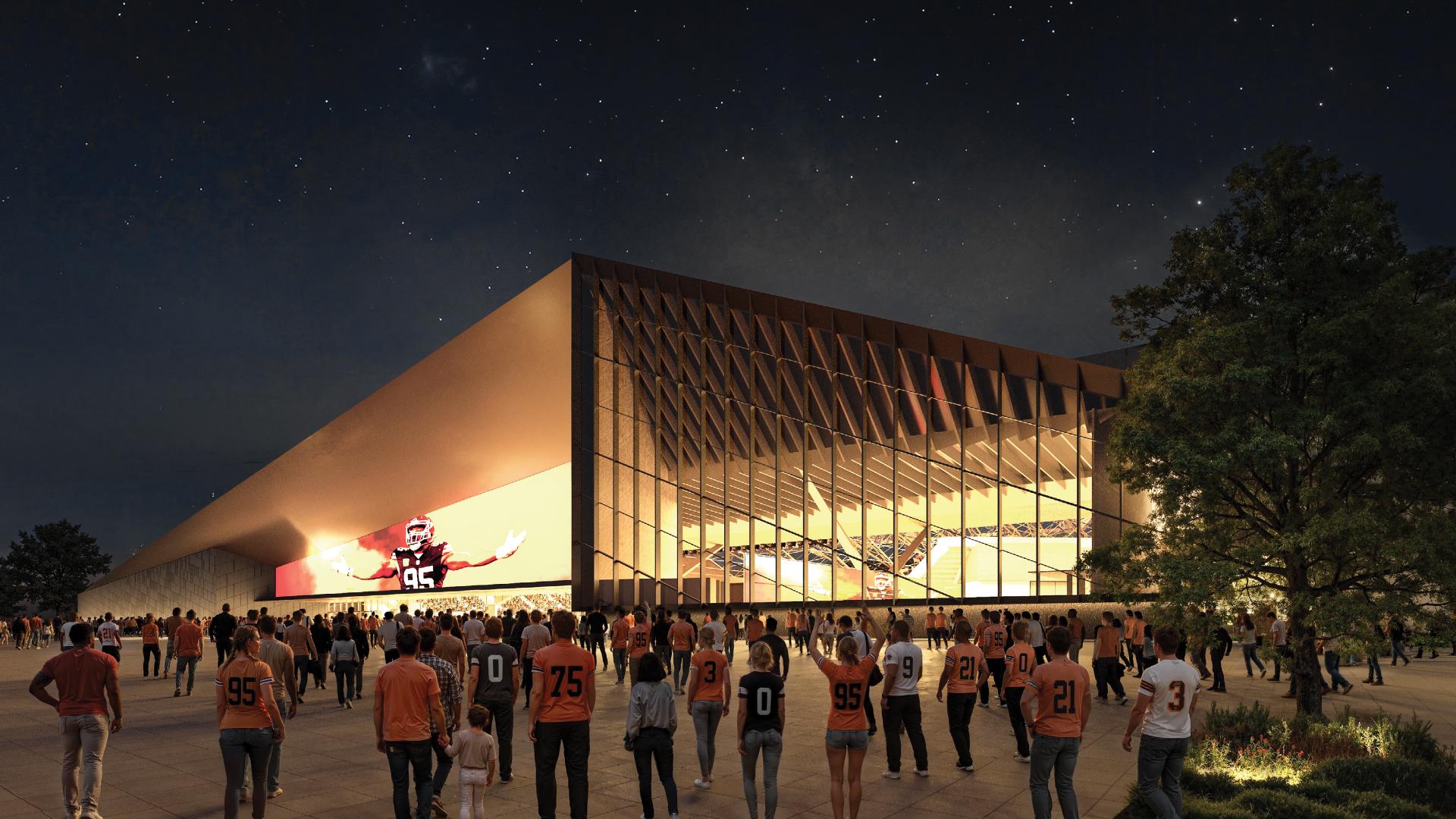 New renderings of Cleveland Browns stadium in Brook Park released as ...